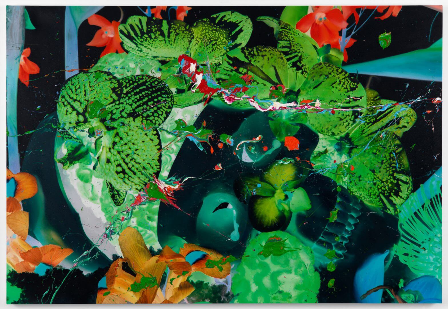 Marc Quinn Paintings - Chelsea Art Group - New York City top trusted ...